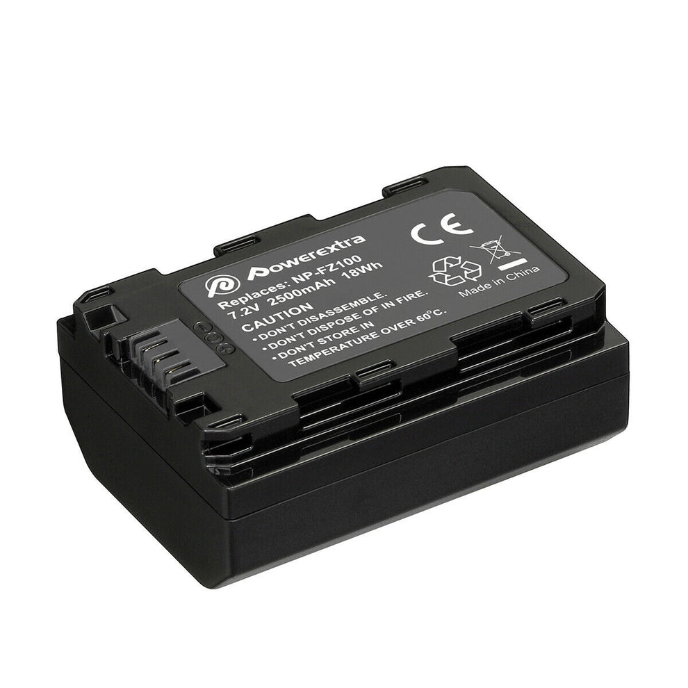 NP-FZ100 Li-ion Battery 2500mAh for Sony Sony A9 A7 III A7R III DSLR U – Powerextra